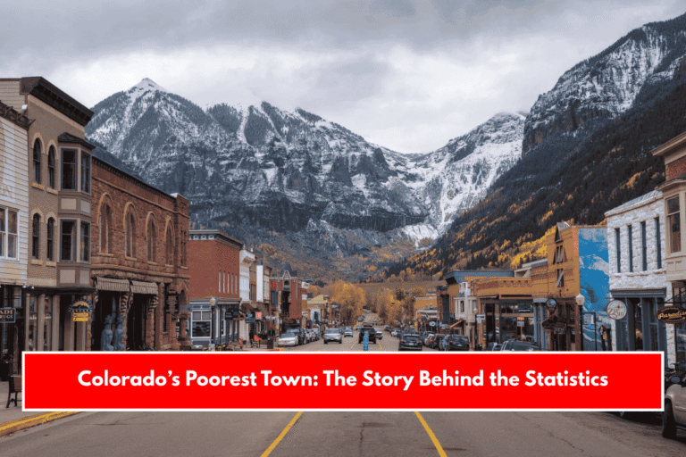 Colorado’s Poorest Town: The Story Behind the Statistics