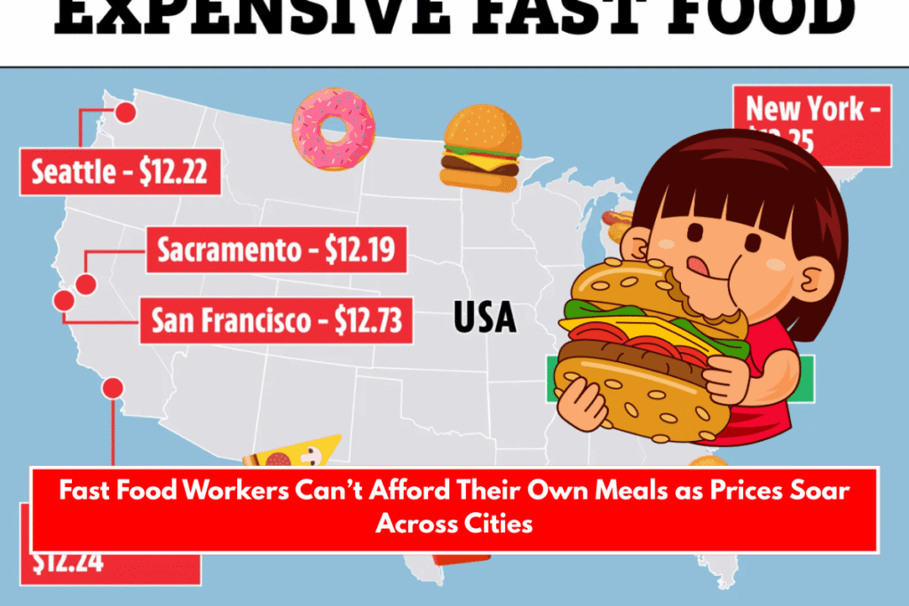 Fast Food Workers Can’t Afford Their Own Meals as Prices Soar Across Cities
