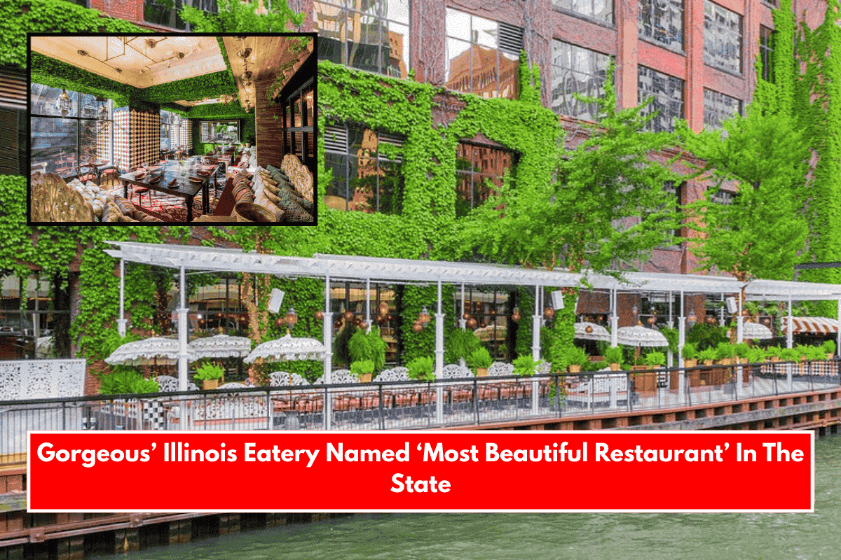 Gorgeous' Illinois Eatery Named 'Most Beautiful Restaurant' In The State