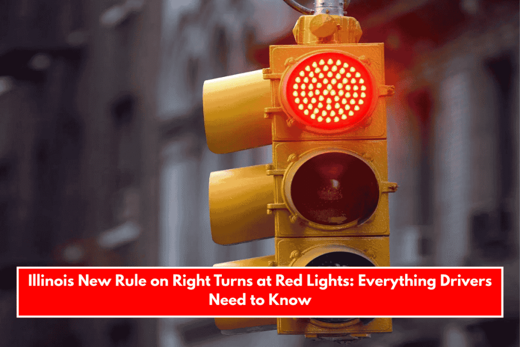 Illinois New Rule on Right Turns at Red Lights: Everything Drivers Need ...