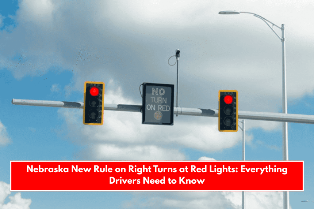 Nebraska New Rule on Right Turns at Red Lights: Everything Drivers Need ...