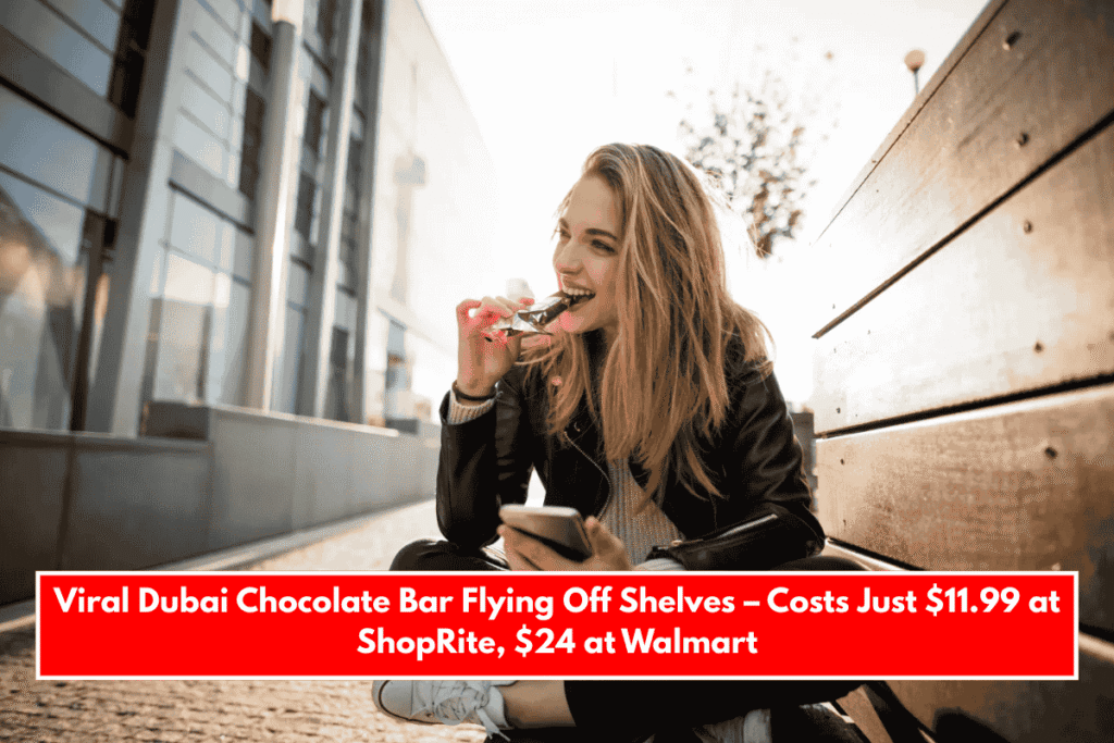 Viral Dubai Chocolate Bar Flying Off Shelves – Costs Just $11.99 at ShopRite, $24 at Walmart